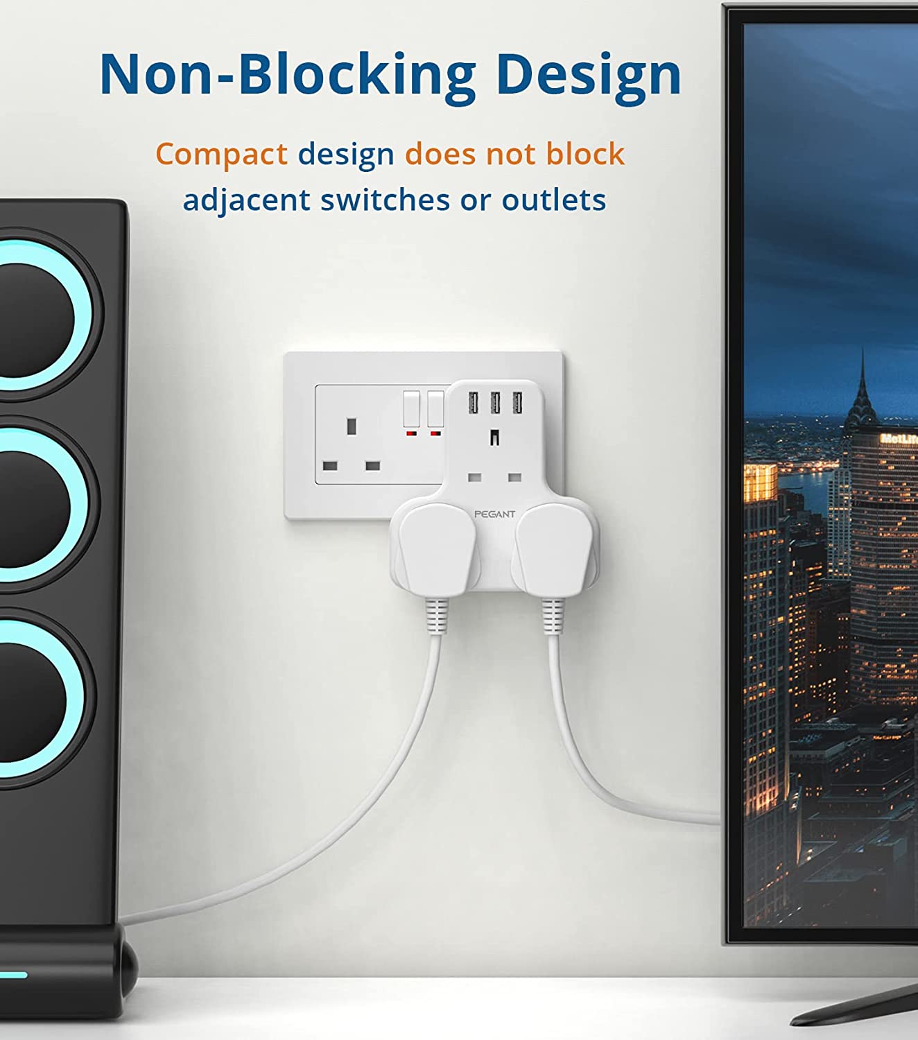 multi socket block adaptors